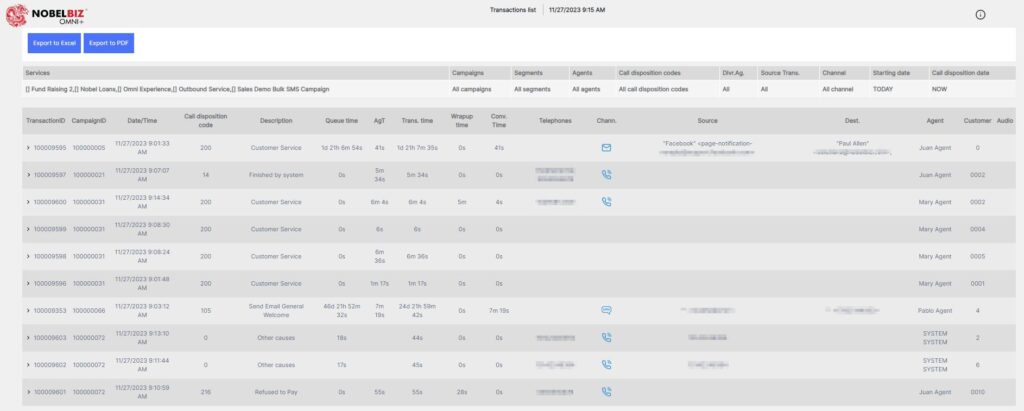 Advanced Call Logging Techniques
